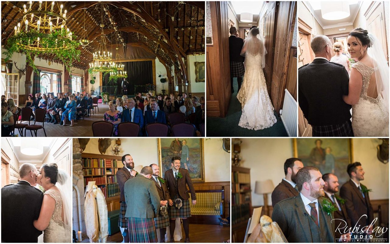 Kirsty and Ashley wedding at Glen Tanar Ballroom | Rubislaw Studio ...