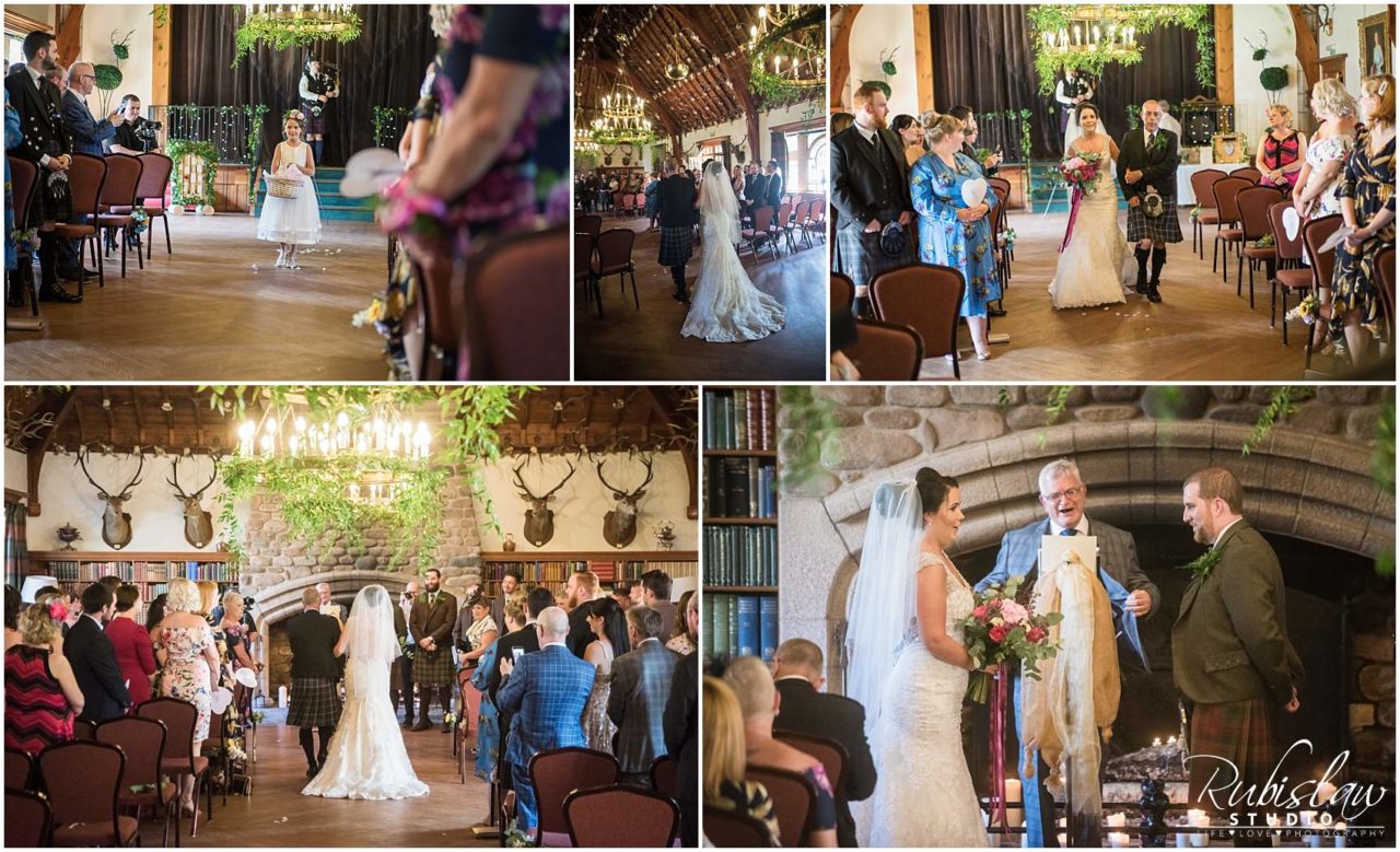 Kirsty and Ashley wedding at Glen Tanar Ballroom | Rubislaw Studio ...