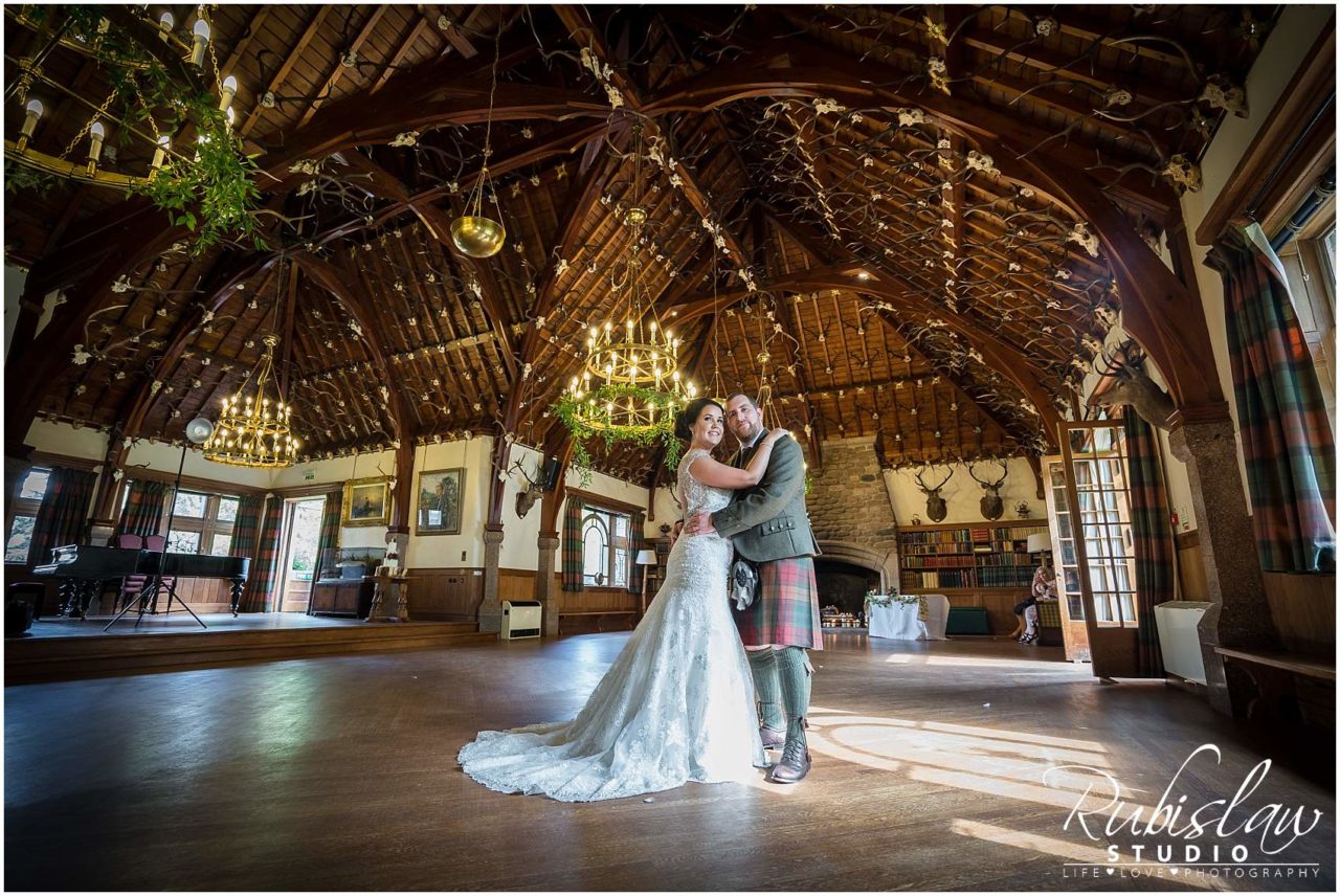 Kirsty and Ashley wedding at Glen Tanar Ballroom | Rubislaw Studio ...