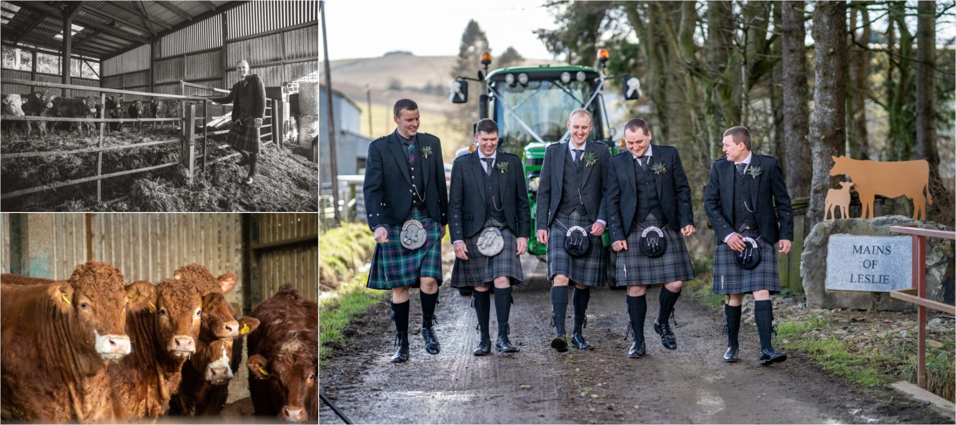 Josie and Ewan at Barn at Barra Castle | Rubislaw Studio - Wedding ...